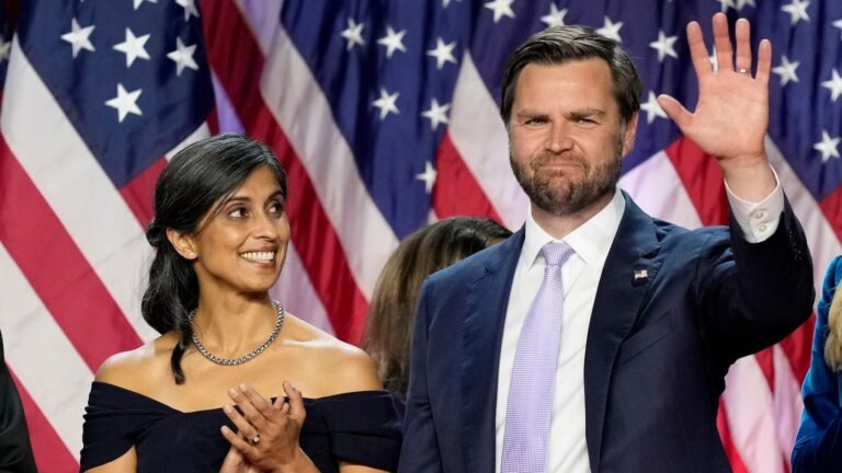 JD Vance’s wife, Usha Vance, set to become history-making second lady ...